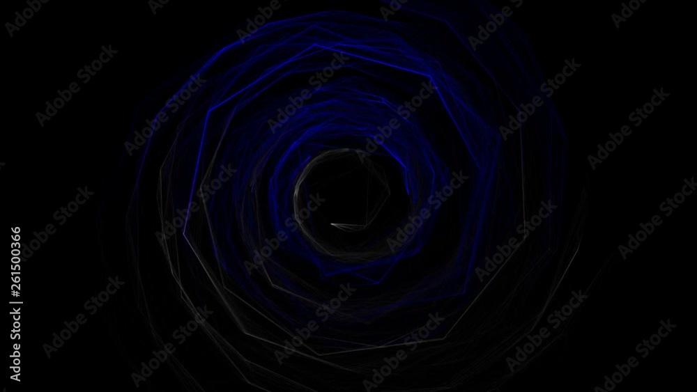 VJ animated Spiral background motion graphic for vj mapping, disco ...