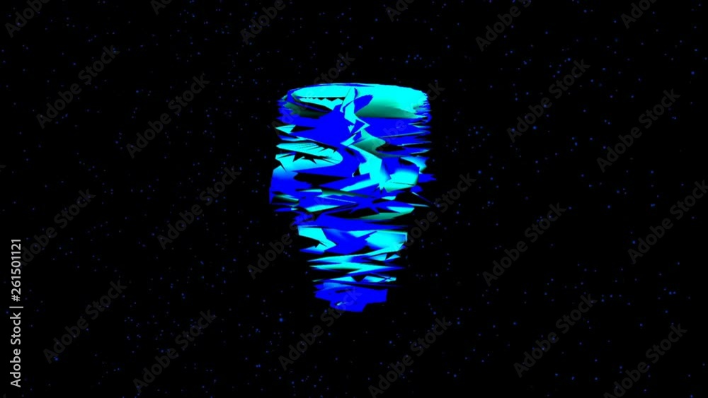 VJ animated Spiral background motion graphic for vj mapping, disco ...