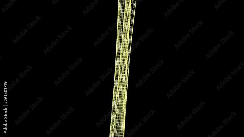 VJ animated Spiral background motion graphic for vj mapping, disco ...