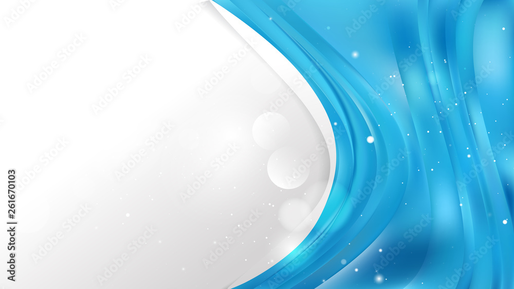 Blue Wave Business Background Vector Graphic Stock Vector | Adobe Stock