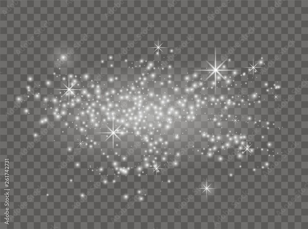 White Sparkle Vector