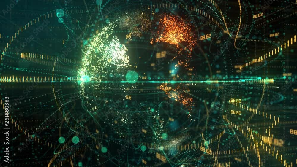 Big Data Global Cloud Computing Internet Of Things Iot Ai Network Information Technology