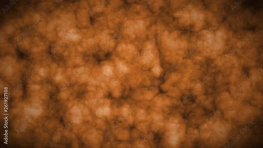 Abstract 2D art animation pieces of hues of orange. 2D animation orange ...