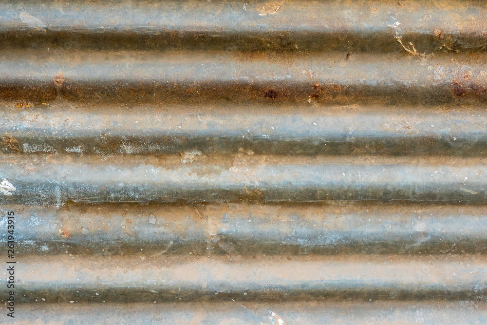 Weathered Zinc Sheeting