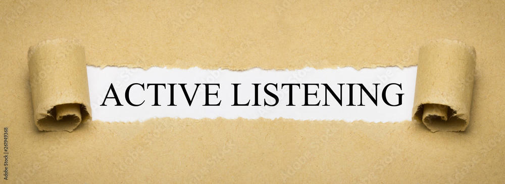 Active Listening Stock Photo | Adobe Stock