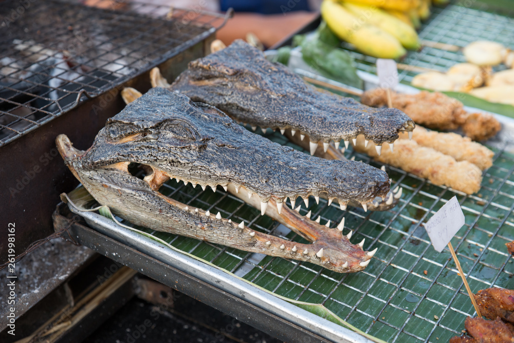 Cooked Crocodile
