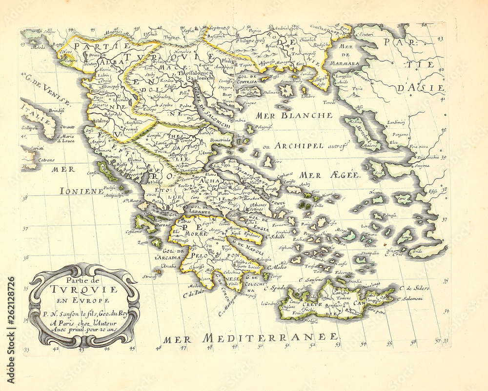 Old map Stock Illustration | Adobe Stock