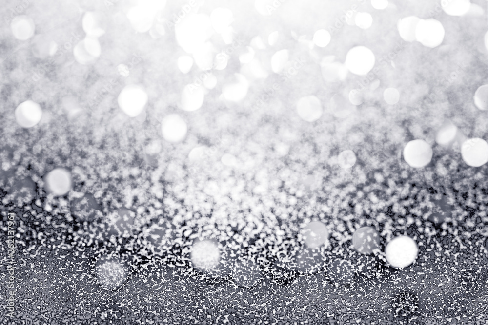 Glam silver glitter Stock Photo | Adobe Stock
