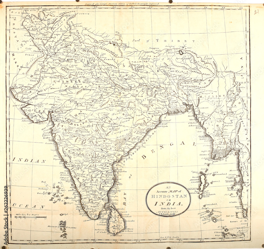 Old map Stock Illustration | Adobe Stock