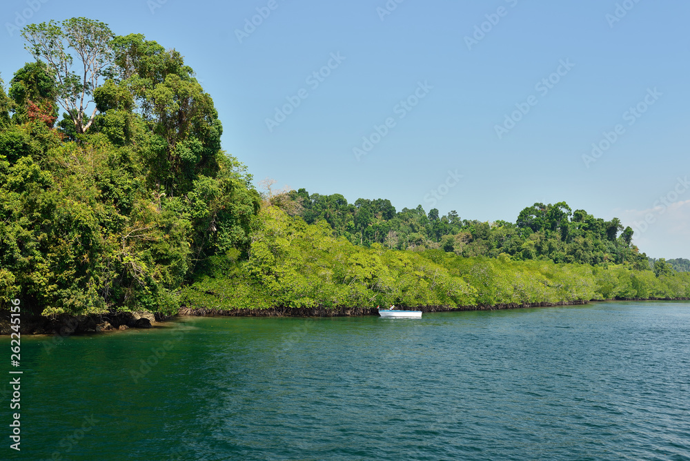 Beach at Long Island, Andaman and Nicobar Islands, India Stock Photo ...
