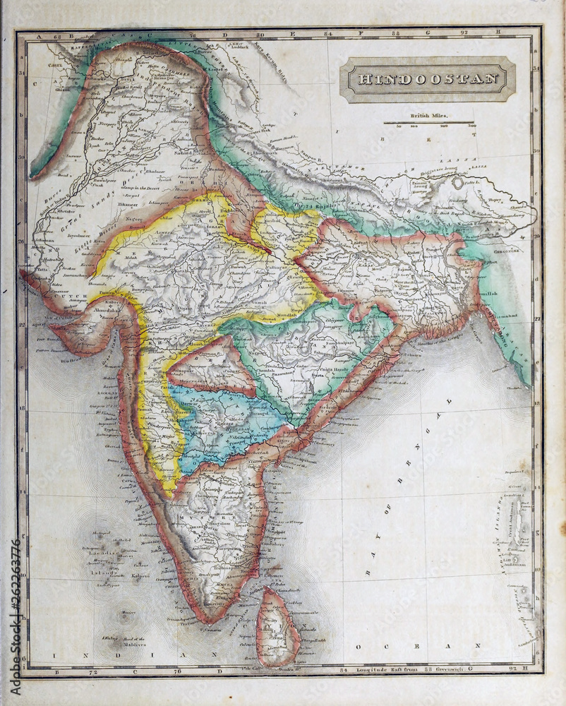 Old map Stock Illustration | Adobe Stock