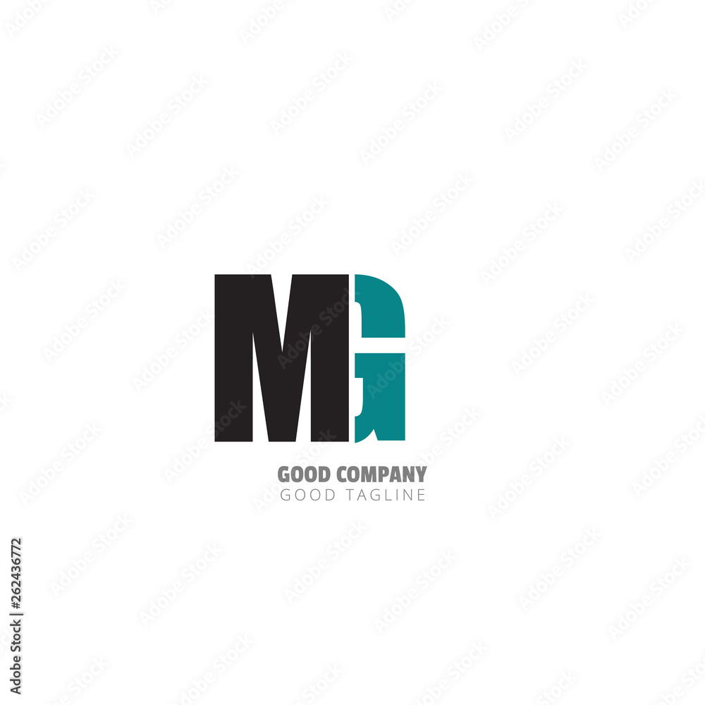 Initial Letter Design Logo - Vector Stock Vector | Adobe Stock