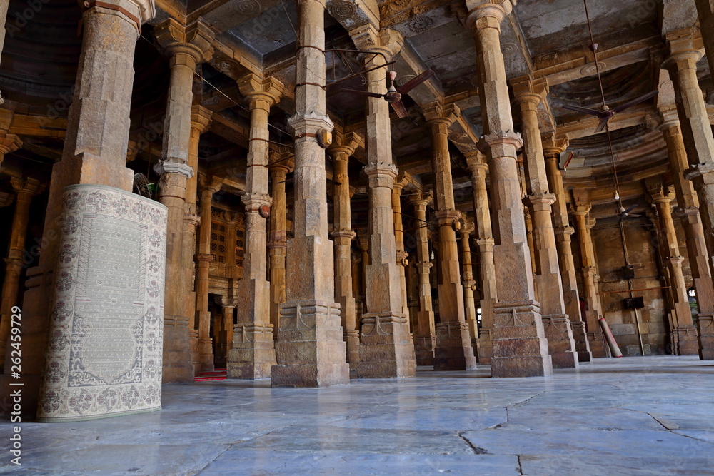 Foto de Jama Masijd mosque in Makaraba, Ahmedabad in the Indian state ...