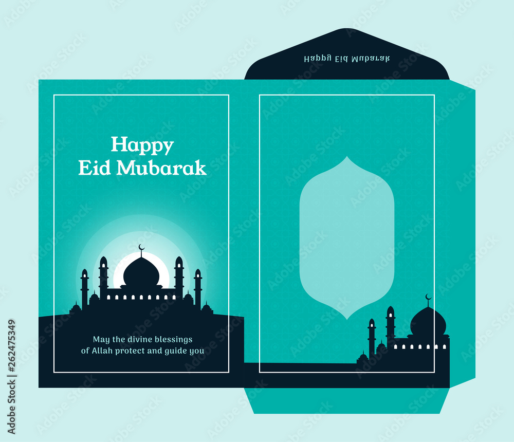 Eid al fitr money envelope for islam great day celebration gift ...