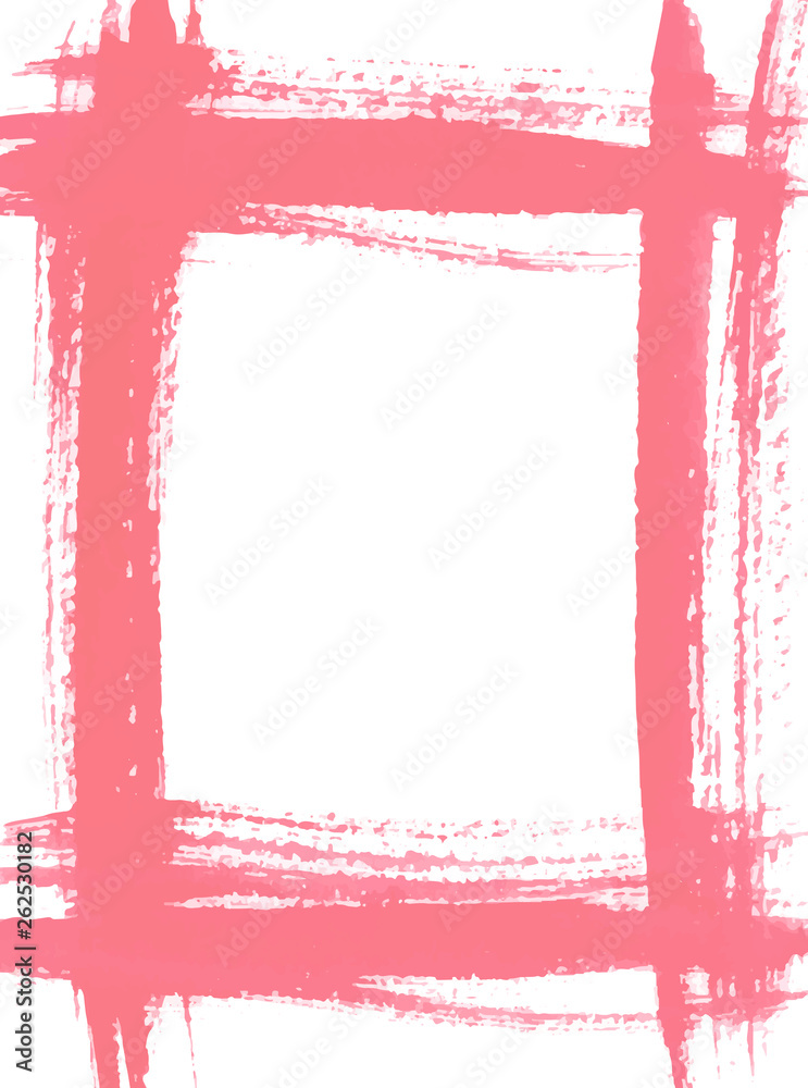 Card template with pink frame Invitation background design Abstract ...