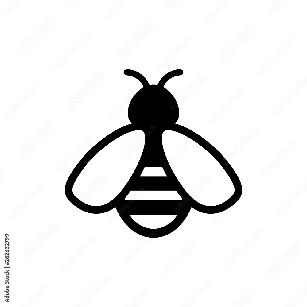 Bee Icon Vector