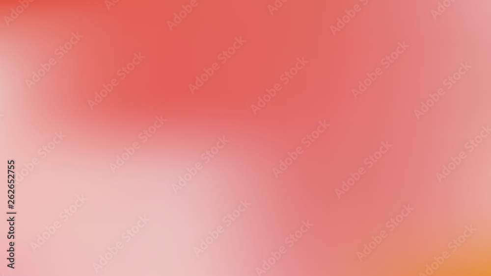 Pastel Red Gaussian Blur Background Vector Image Stock Vector | Adobe Stock