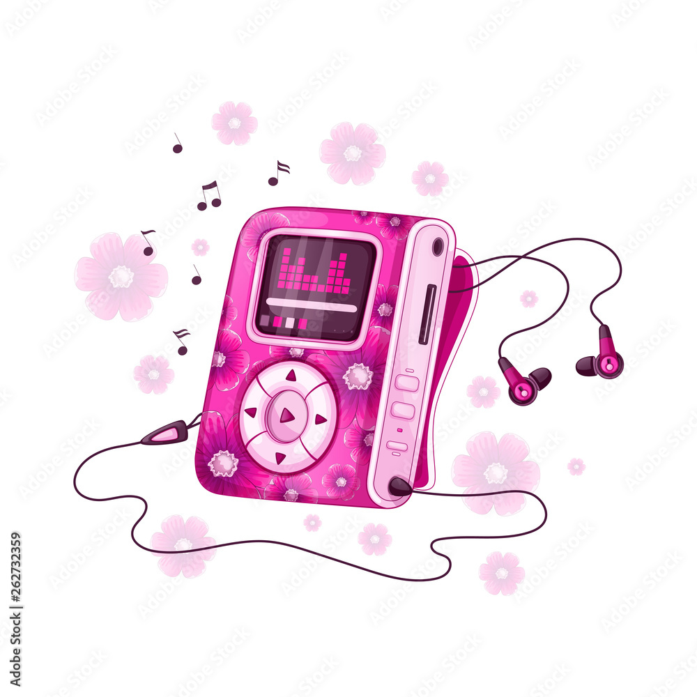 Listening To Ipod Cartoon