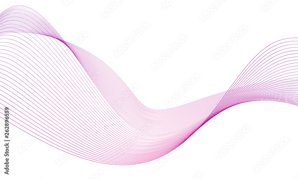 Abstract colorfull wave element for design. Digital frequency track ...