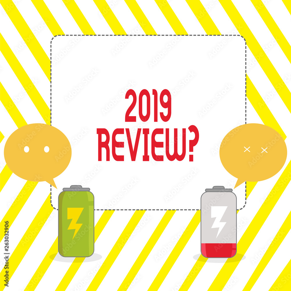 Conceptual hand writing showing 2019 Review Question. Concept meaning ...