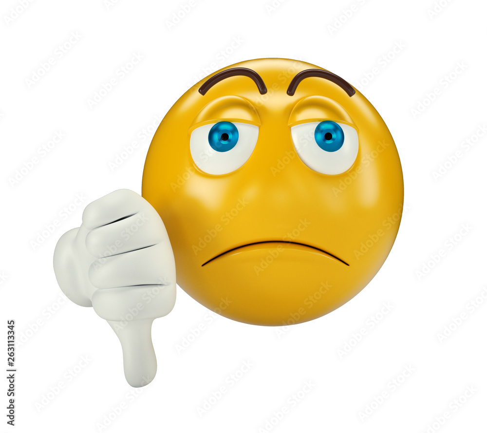 Thumb Down Emoticon