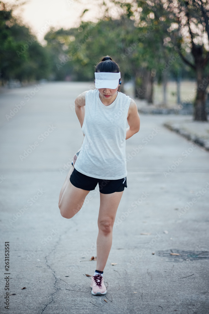 Legs Before And After Running