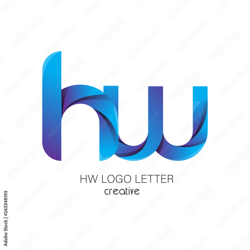 hw circle lowercase design of alphabet letter combination with infinity ...