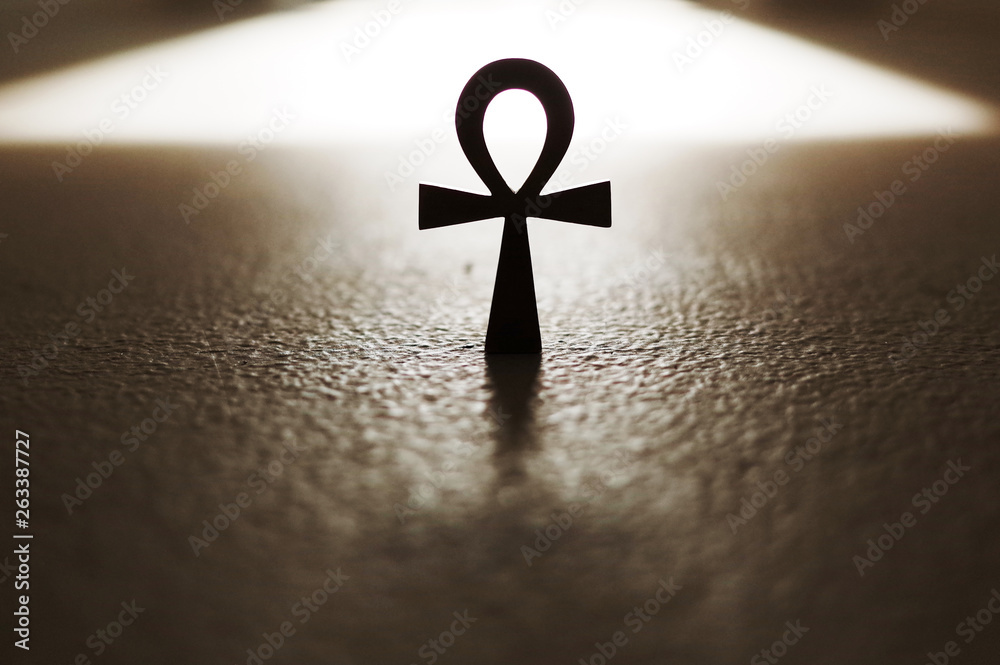 Egyptian cross, ankh symbol Stock Photo | Adobe Stock