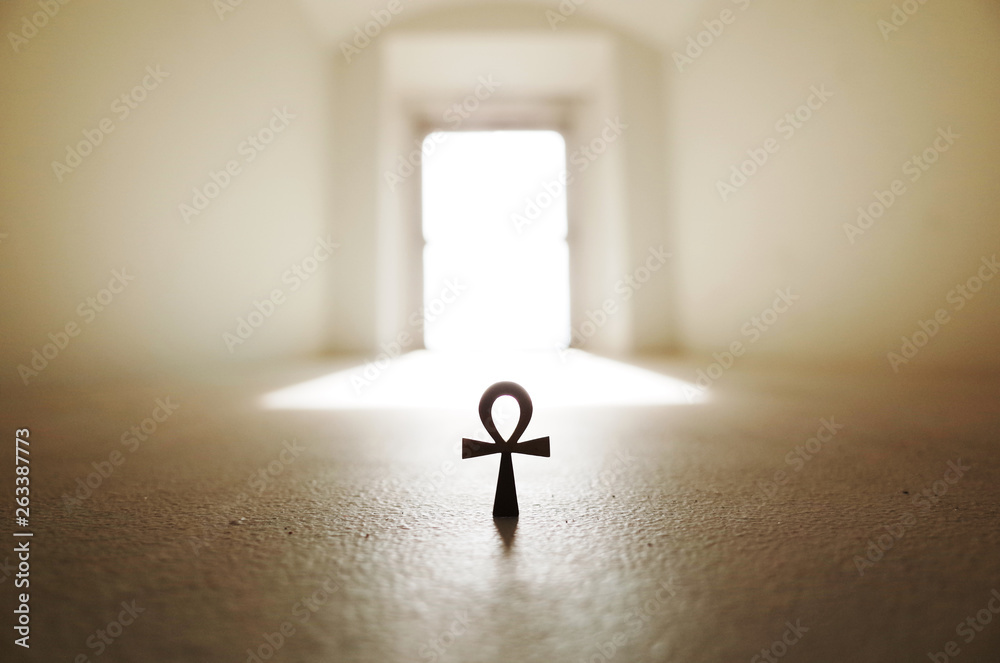 Egyptian cross, ankh symbol Stock Photo | Adobe Stock