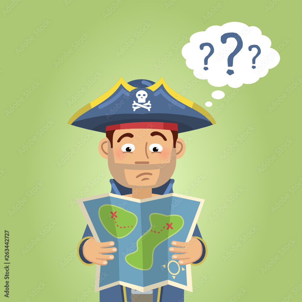 Confusing Treasure Map