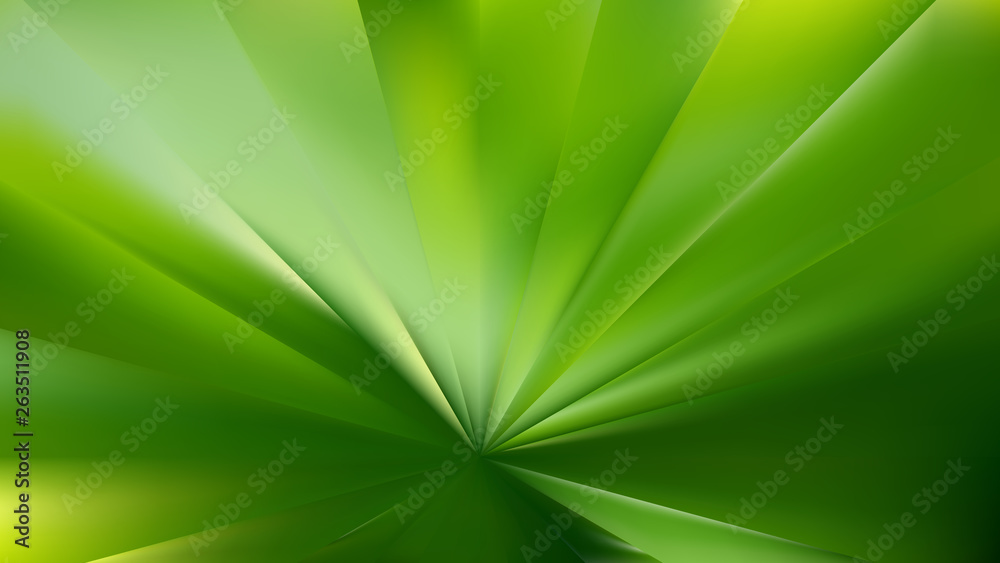 Abstract Green Radial Background Vector Image Stock Vector | Adobe Stock