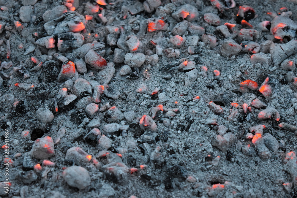 coal ash brazier background texture Stock Photo | Adobe Stock