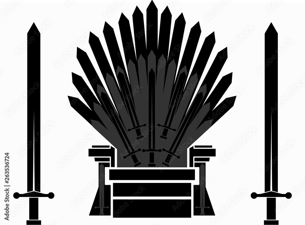 THRONE Stock Vector | Adobe Stock