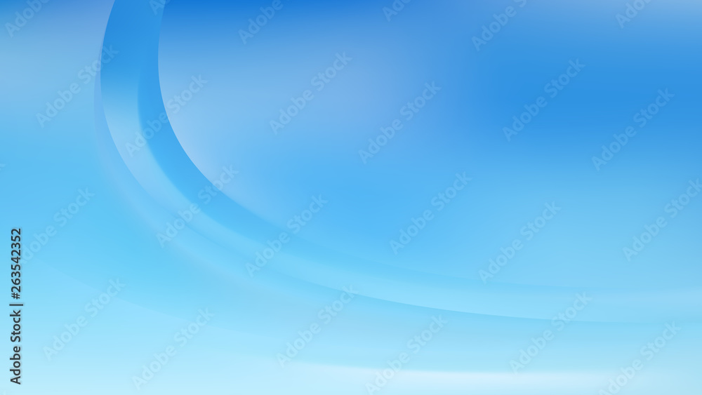 Blue Wavy Background Design Stock Vector | Adobe Stock