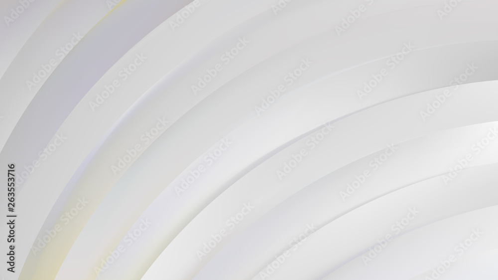 Abstract White Curved Stripes Vector Illustration Stock Vector | Adobe ...