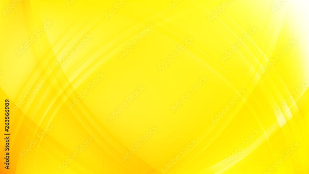 Abstract Yellow Waves Curved Lines Background Vector Image Stock Vector ...