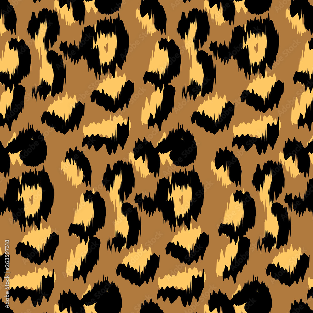 vector leopard print pattern,Background, vector, retro and vintage ...