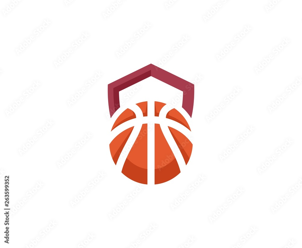 Basketball logo Stock Vector | Adobe Stock