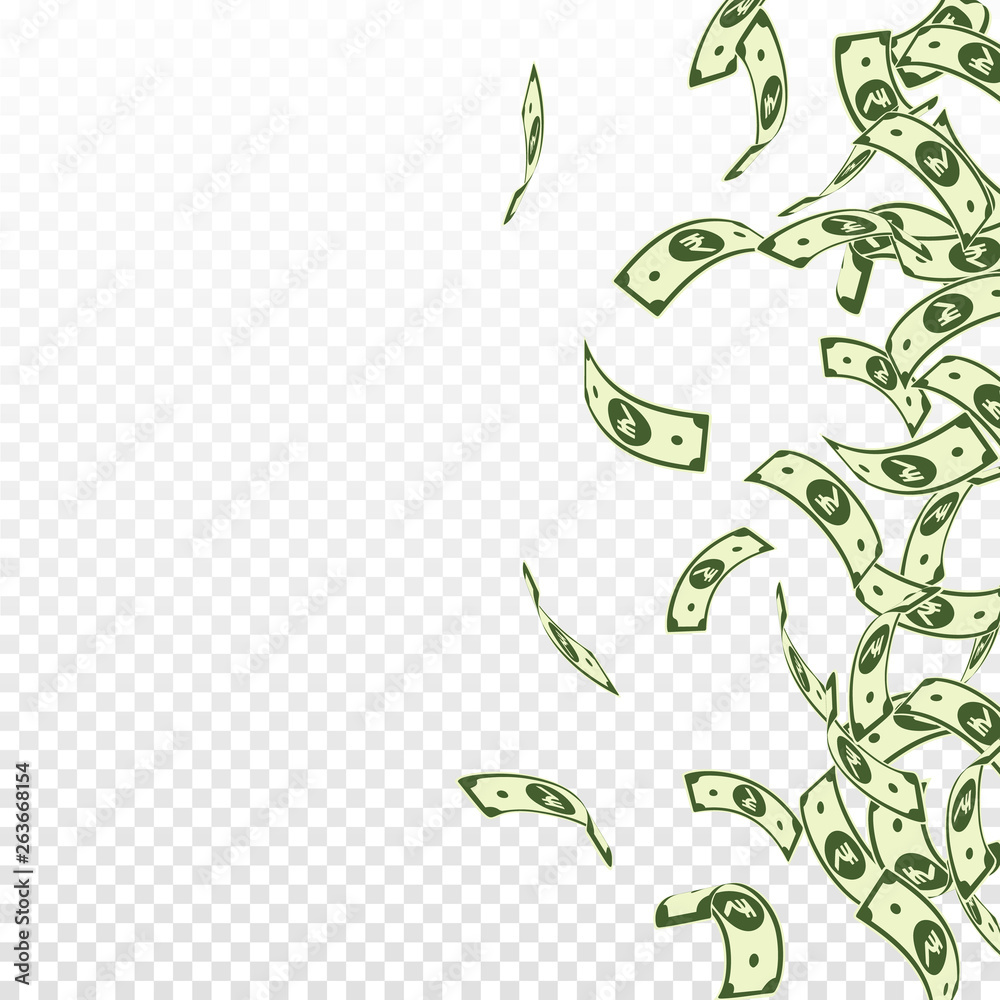 Indian rupee notes falling. Floating INR bills on Stock Vector | Adobe ...