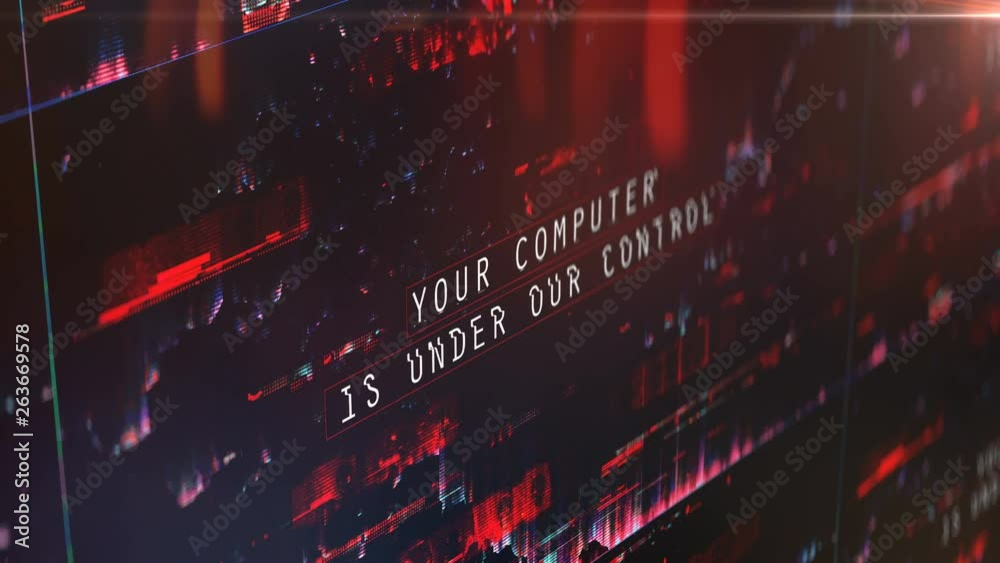 Hacked computers, corrupt files and data, hackers extorting money ...