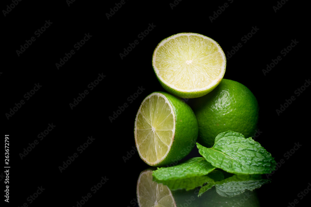 Lima Verde e Fresca Stock Photo | Adobe Stock