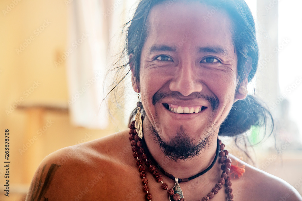 Native American Facial Hair