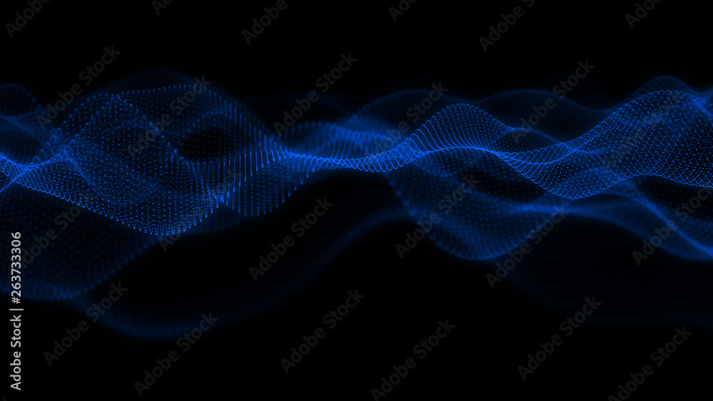 Music abstract background. Equalizer for music, showing sound waves ...