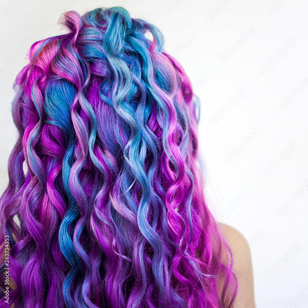 Multi Colored Ombre Hair