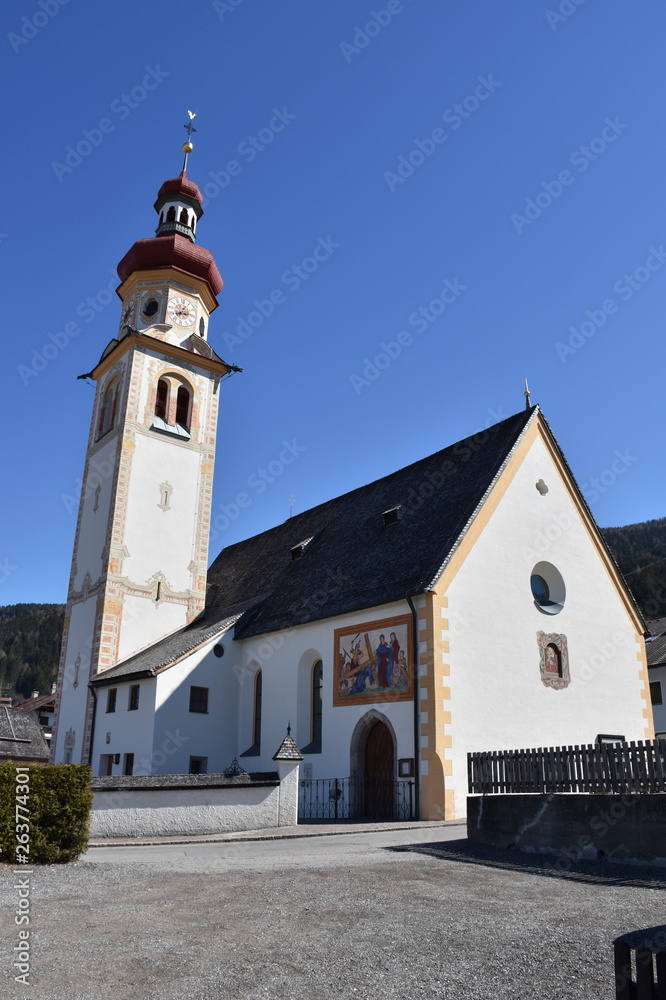 Tulfes, Innsbruck Land, Innsbruck, Tirol, Nordtirol, Kirche, Kirchturm ...