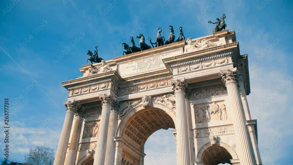 Porta Garibaldi, also known as the Porta Comasina, is a city gate ...