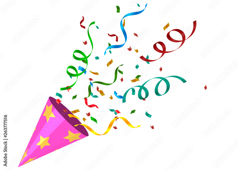 New Year Confetti Clip Art