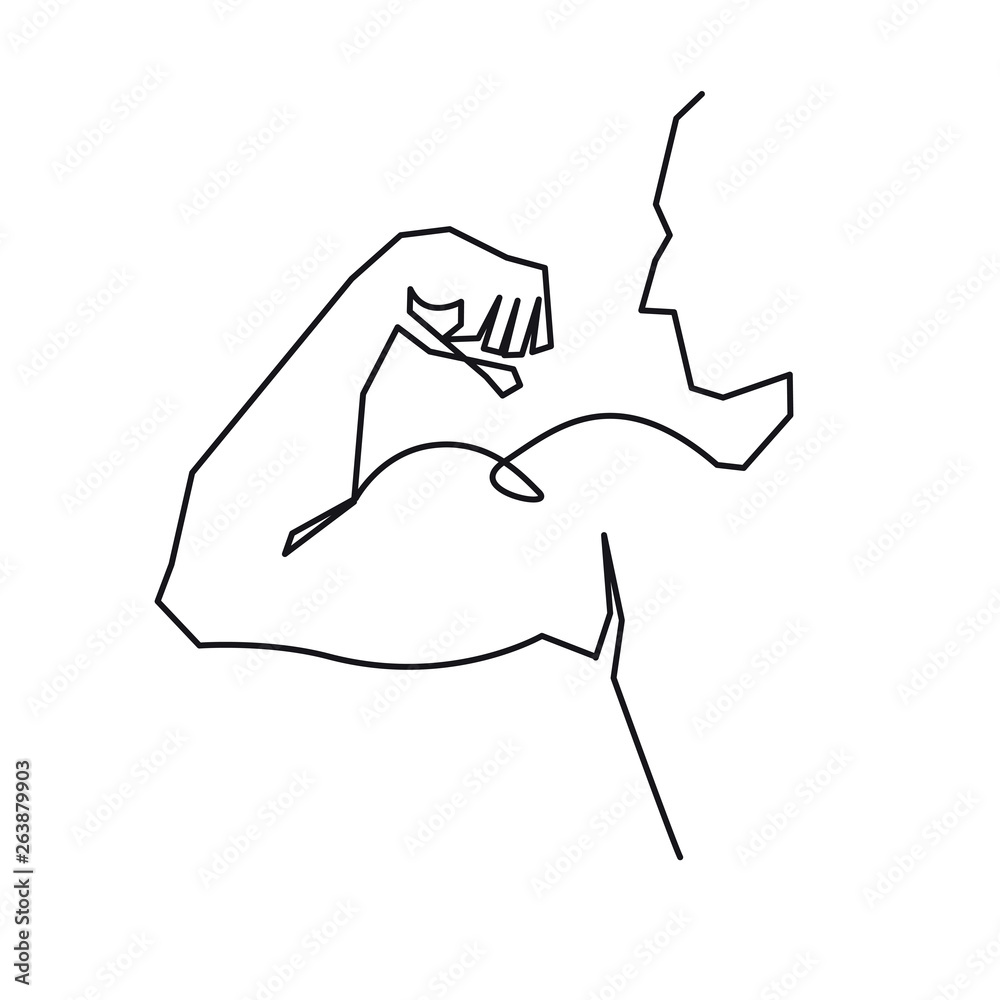 Bicep Drawing