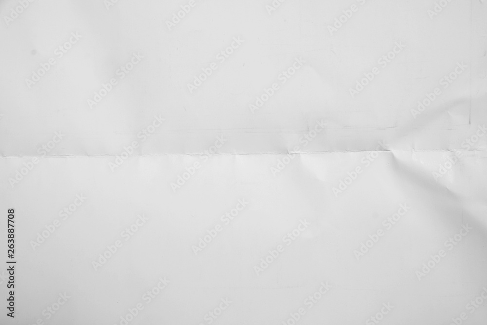 White sheet of paper folded texture Stock Photo | Adobe Stock