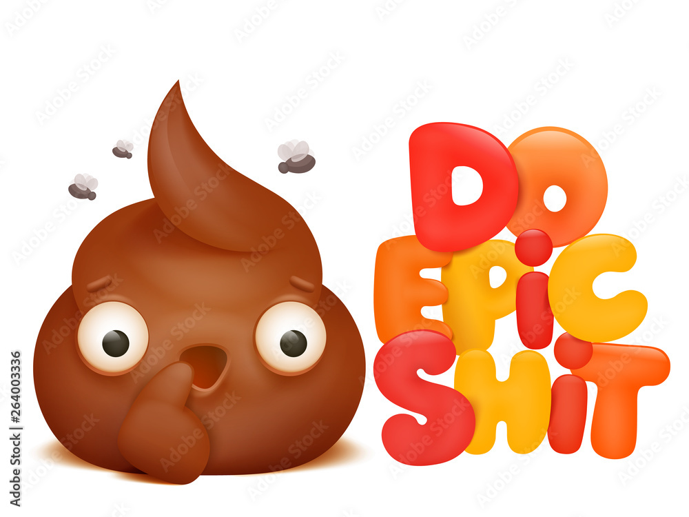 Poop Head Cartoon
